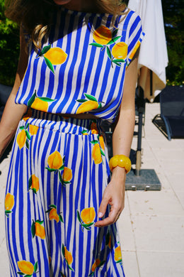 Ensemble Limoncello bleu – Mad Peonies