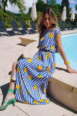 Ensemble Limoncello bleu – Mad Peonies